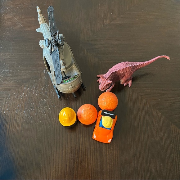 Toys | Small Boys Toy Mixed Lot Dinosaur Helicopter Space Jam Ball ...